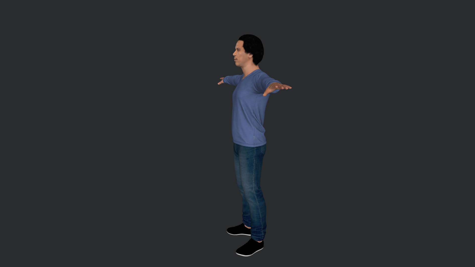 Jay Z Realistic Full Body Fully Rigged Character - 3D Model by meta avatars