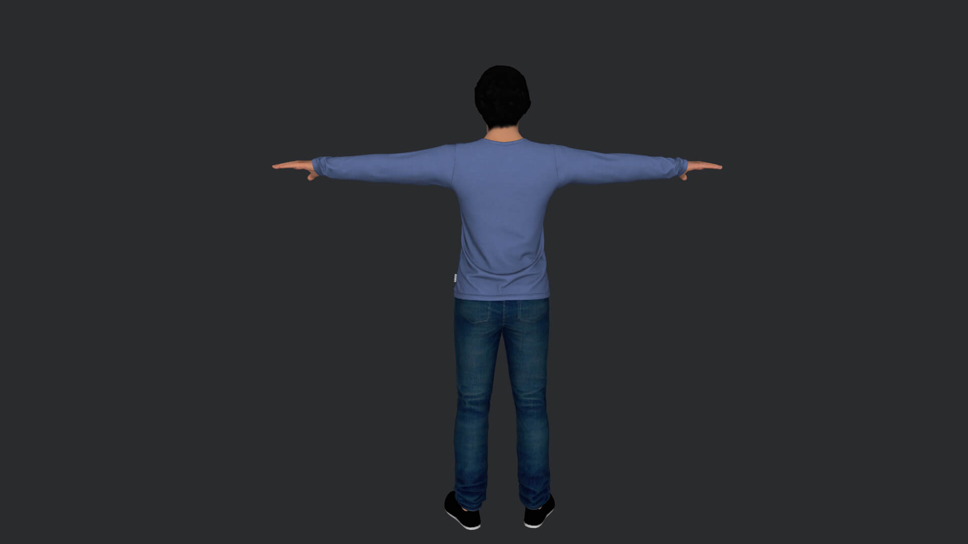 Jay Z Realistic Full Body Fully Rigged Character - 3D Model by meta avatars