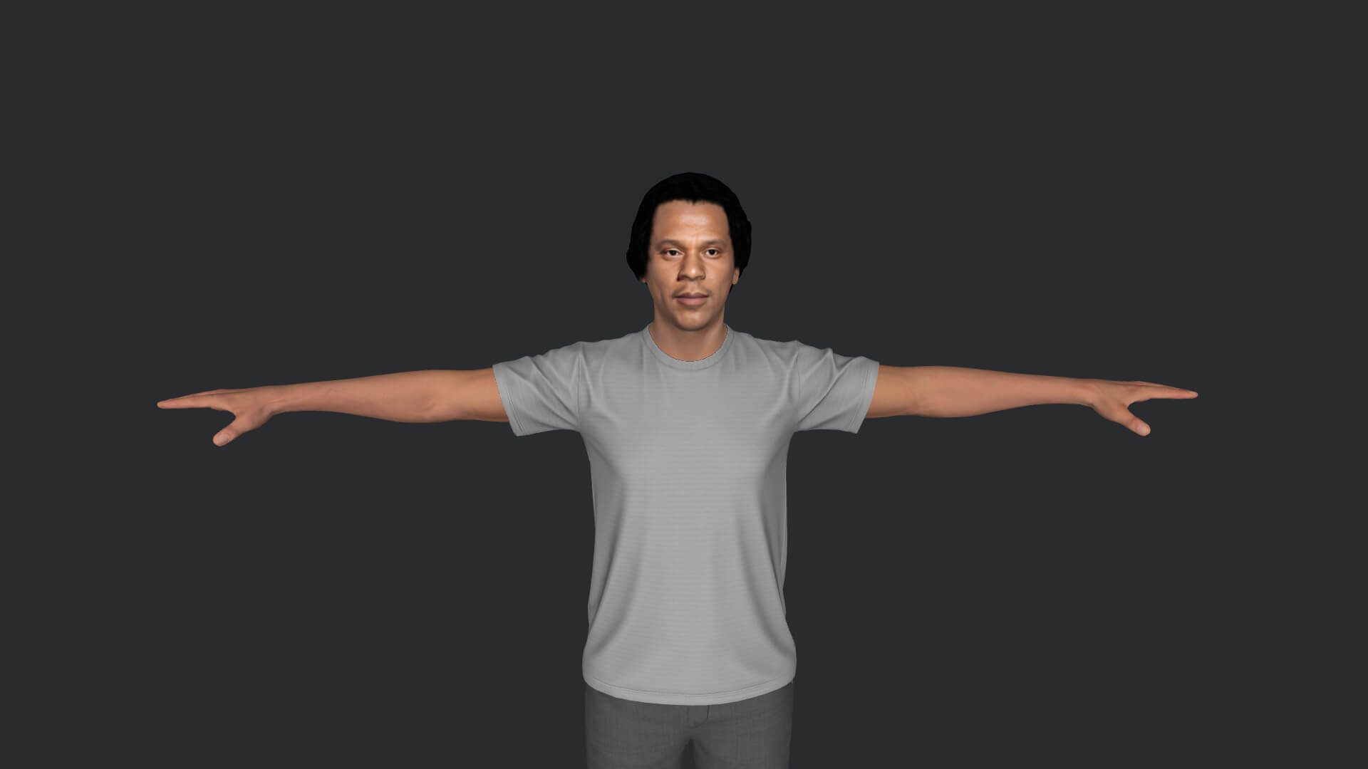 Jay Z Realistic Full Body Fully Rigged Character - 3D Model by meta avatars