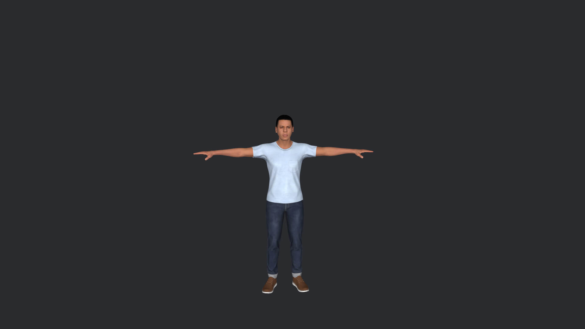 Jayz Realistic Full Body Fully Rigged Character - 3D Model by meta avatars