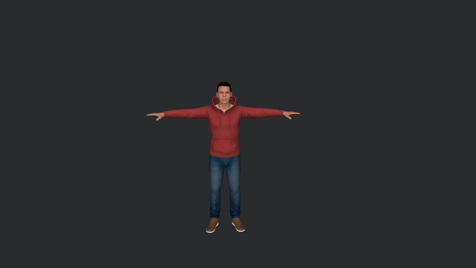 Jayz Realistic Full Body Fully Rigged Character - 3D Model by meta avatars