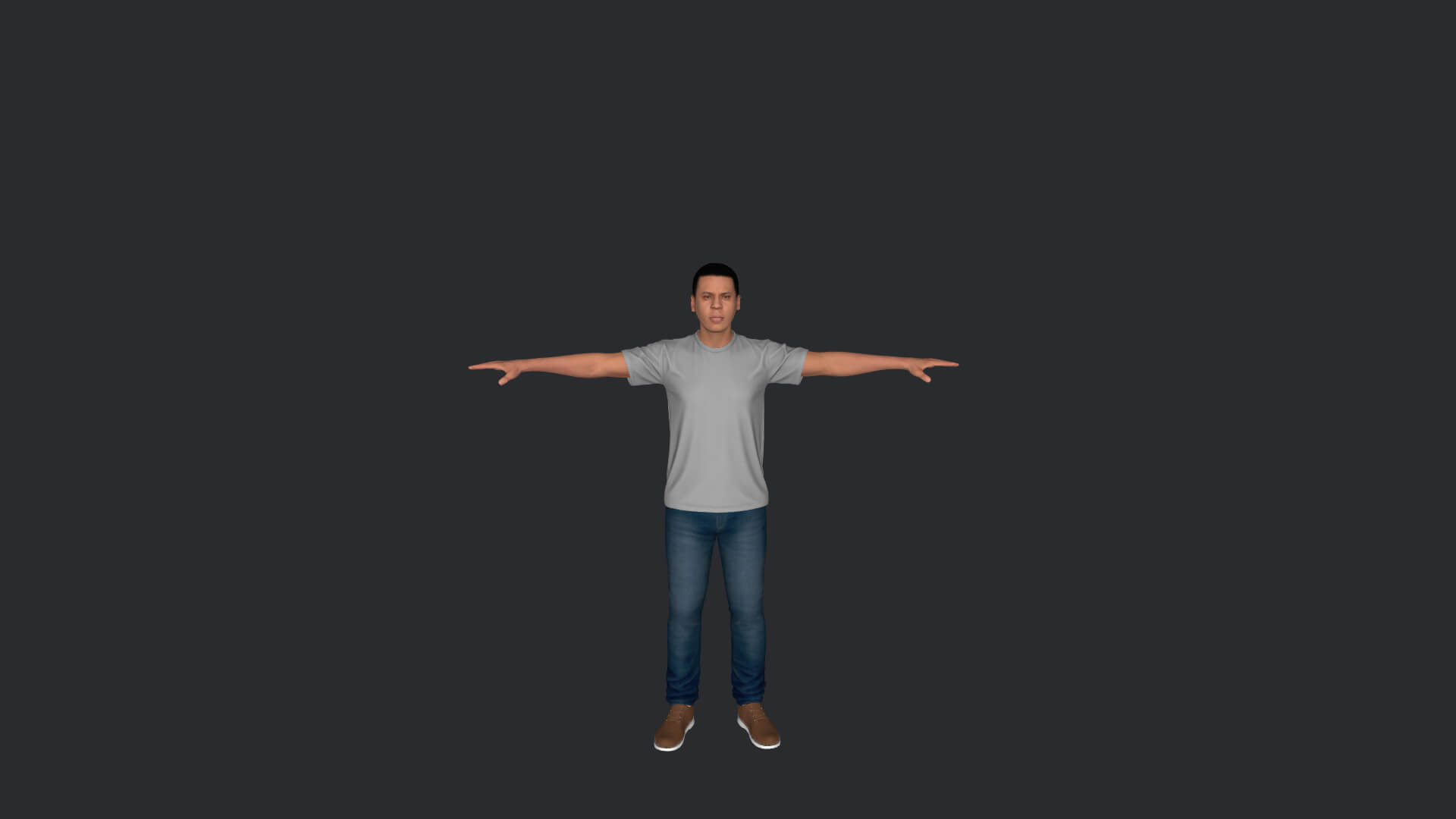 Jayz Realistic Full Body Fully Rigged Character - 3D Model by meta avatars