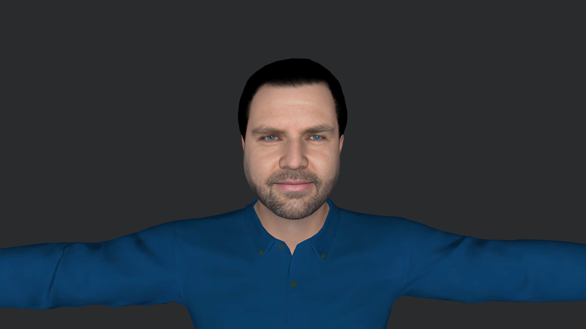 JD Vance Hyper Realistic Full Body Fully Rigged 3D Character by meta ...