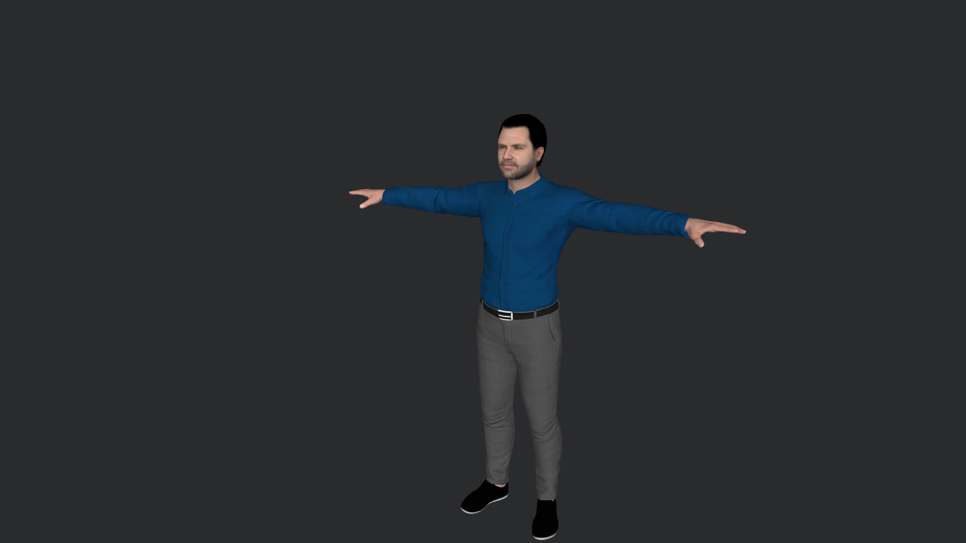 JD Vance Hyper Realistic Full Body Fully Rigged 3D Character by meta ...