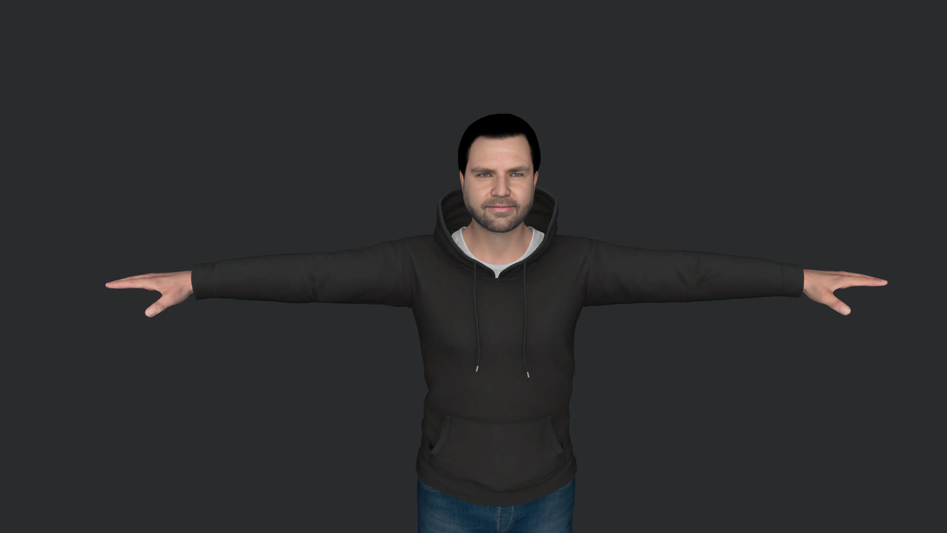 JD Vance Hyper Realistic Full Body Fully Rigged 3D Character by meta ...