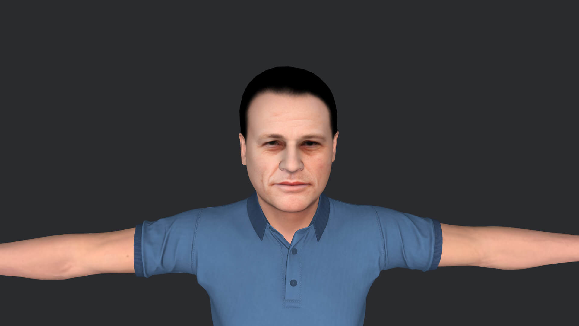 Jean-Claude Van Damme Realistic Fully Rigged Character 3D Model by meta ...