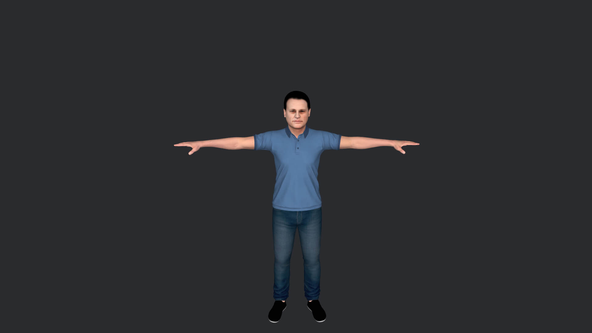Jean-Claude Van Damme Realistic Fully Rigged Character 3D Model by meta ...