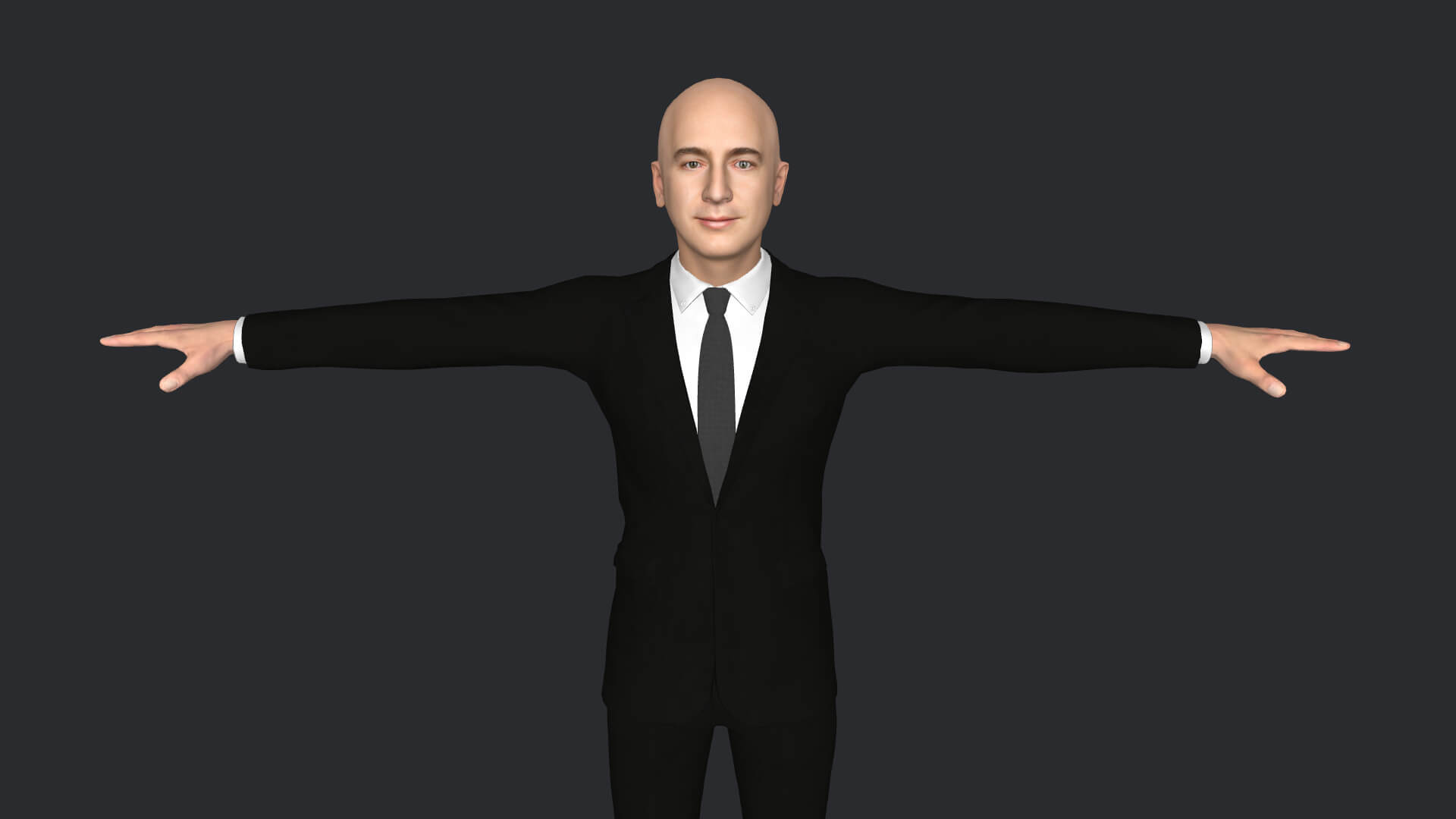 Jeff Bezos Character - 3D Model by meta avatars