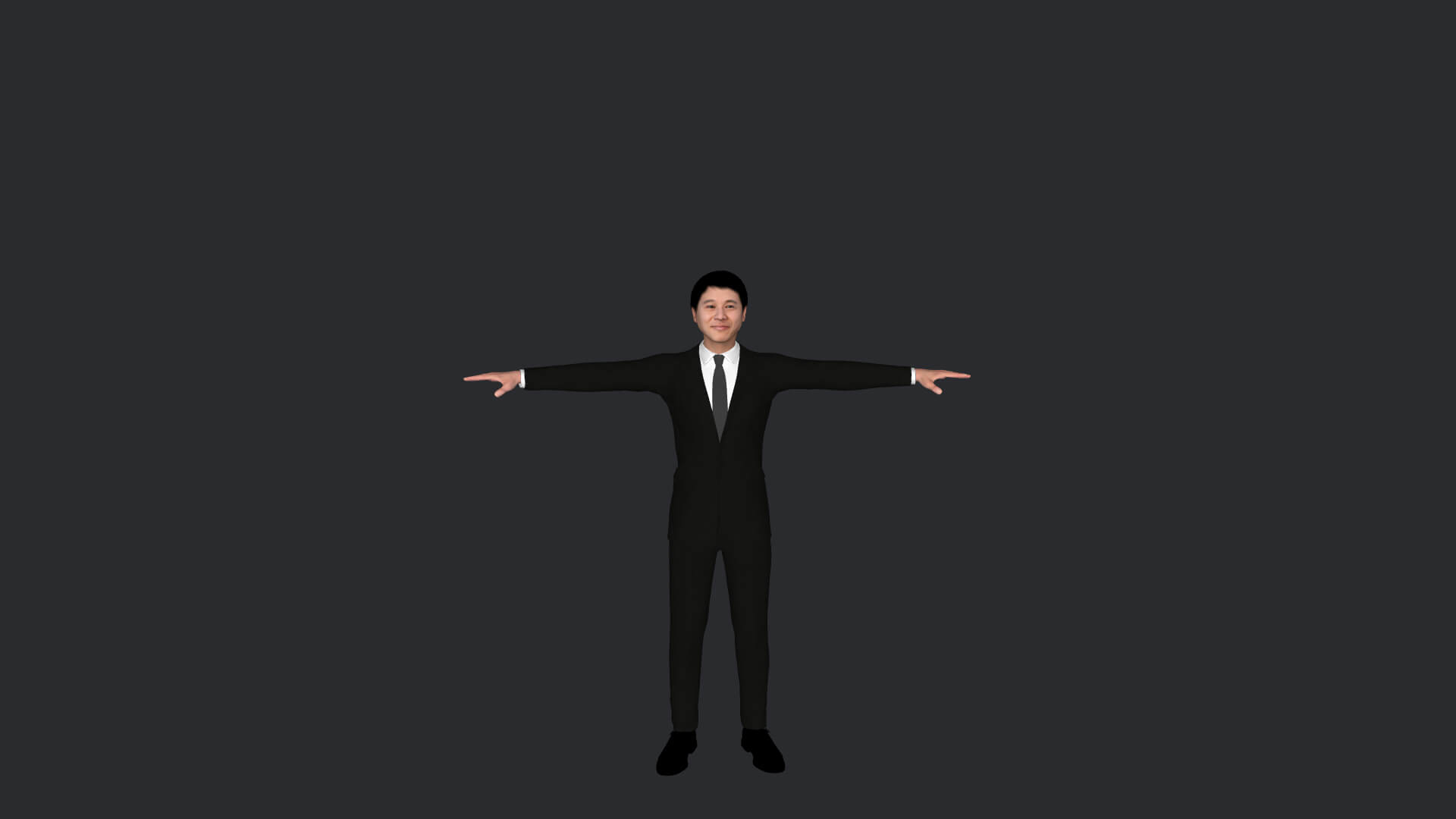 Jet Li Realistic Full Body Fully Rigged Character - 3D Model by meta ...