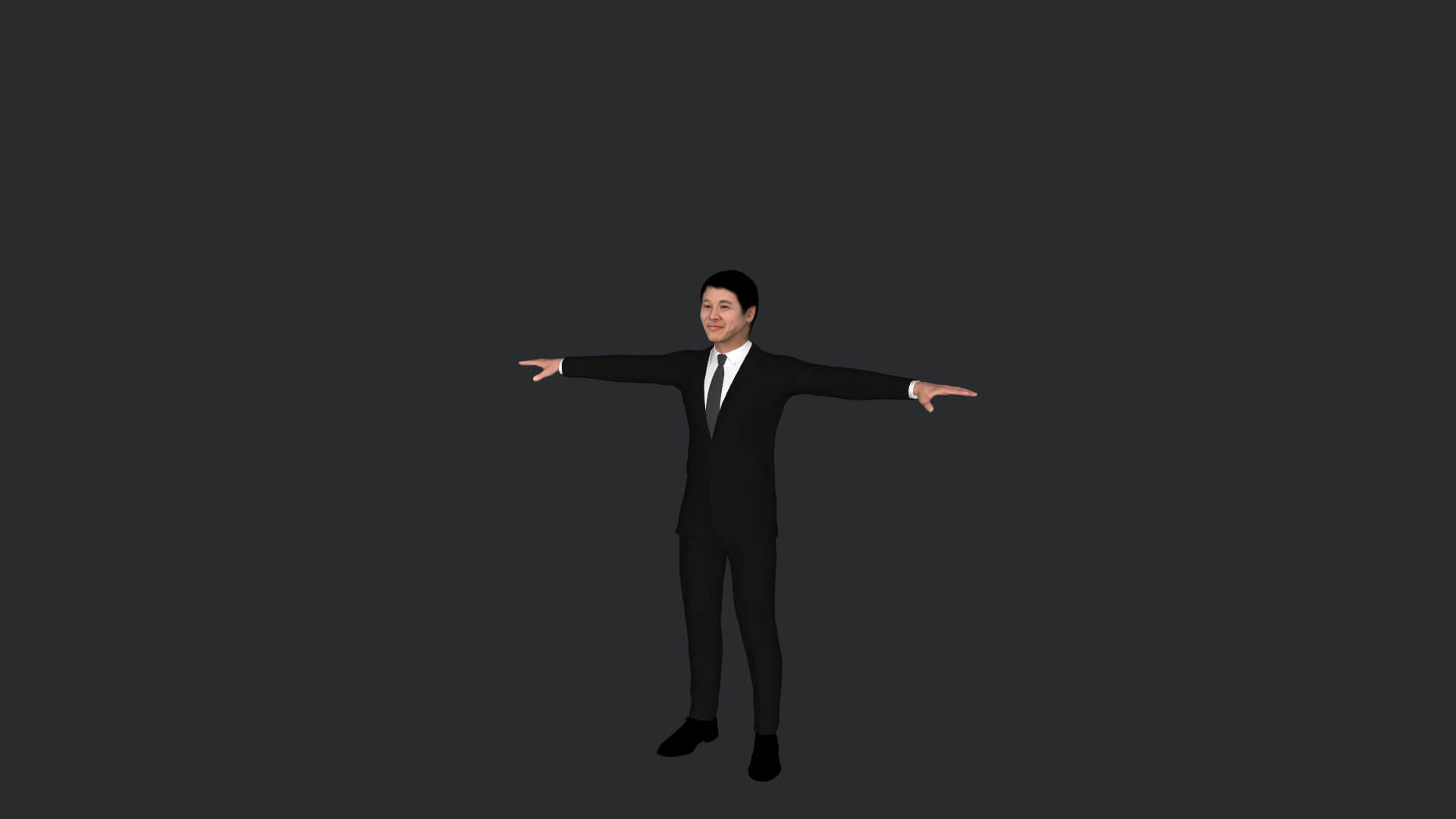 Jet Li Realistic Full Body Fully Rigged Character - 3D Model by meta ...