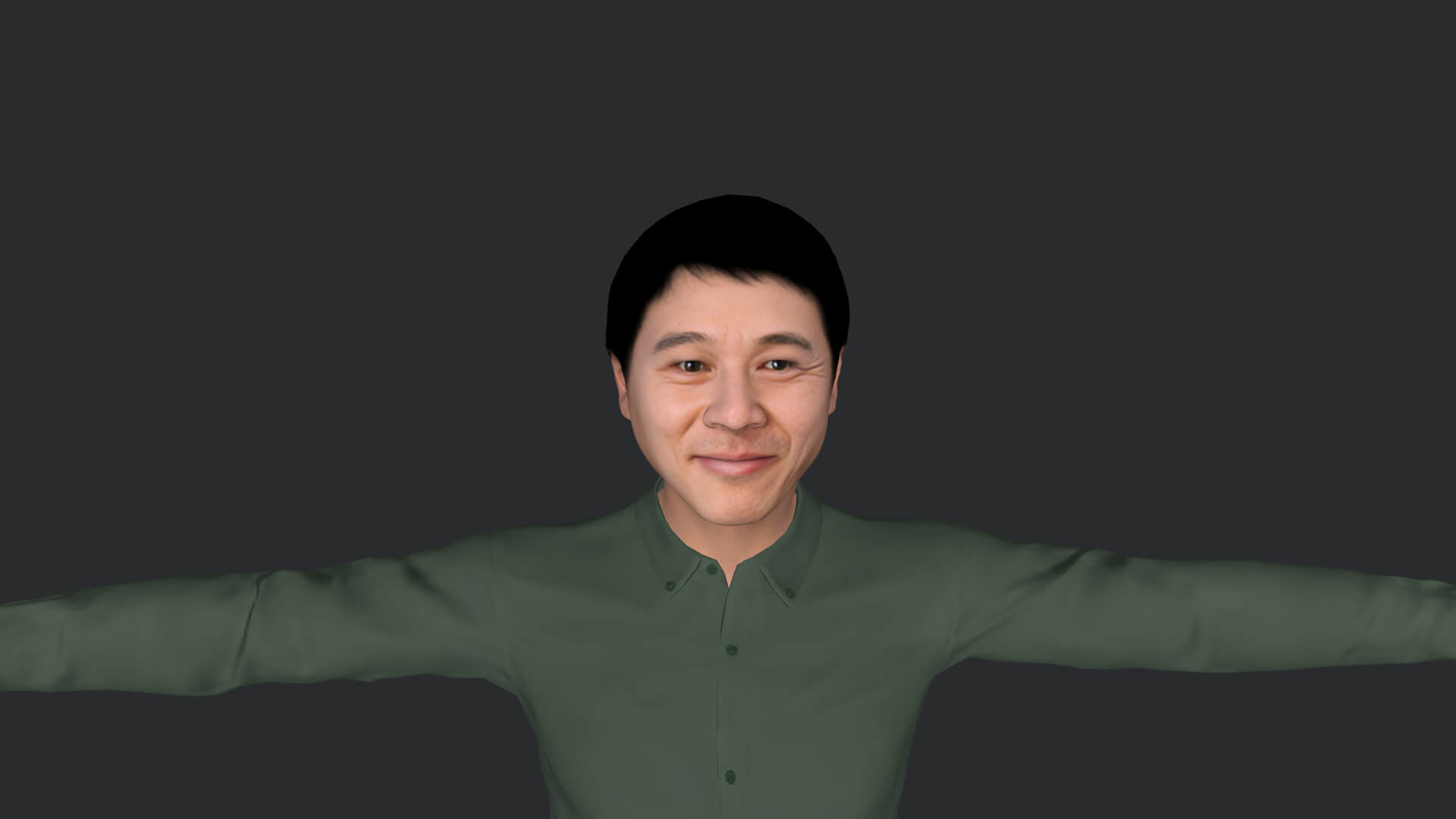 Jet Li Realistic Full Body Fully Rigged Character - 3D Model by meta ...