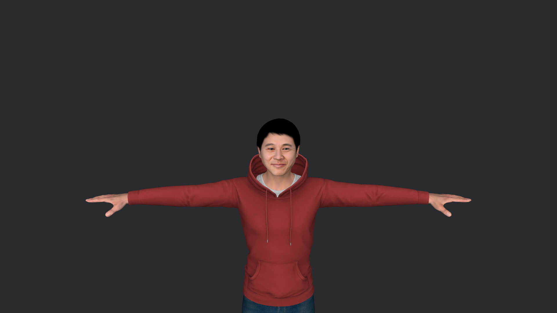 Jet Li Realistic Full Body Fully Rigged Character - 3D Model by meta ...