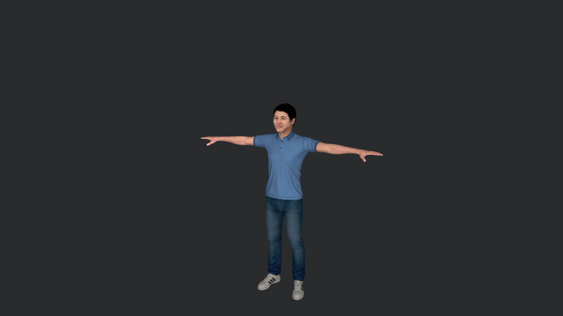 Jet Li Realistic Full Body Fully Rigged Character - 3D Model by meta ...