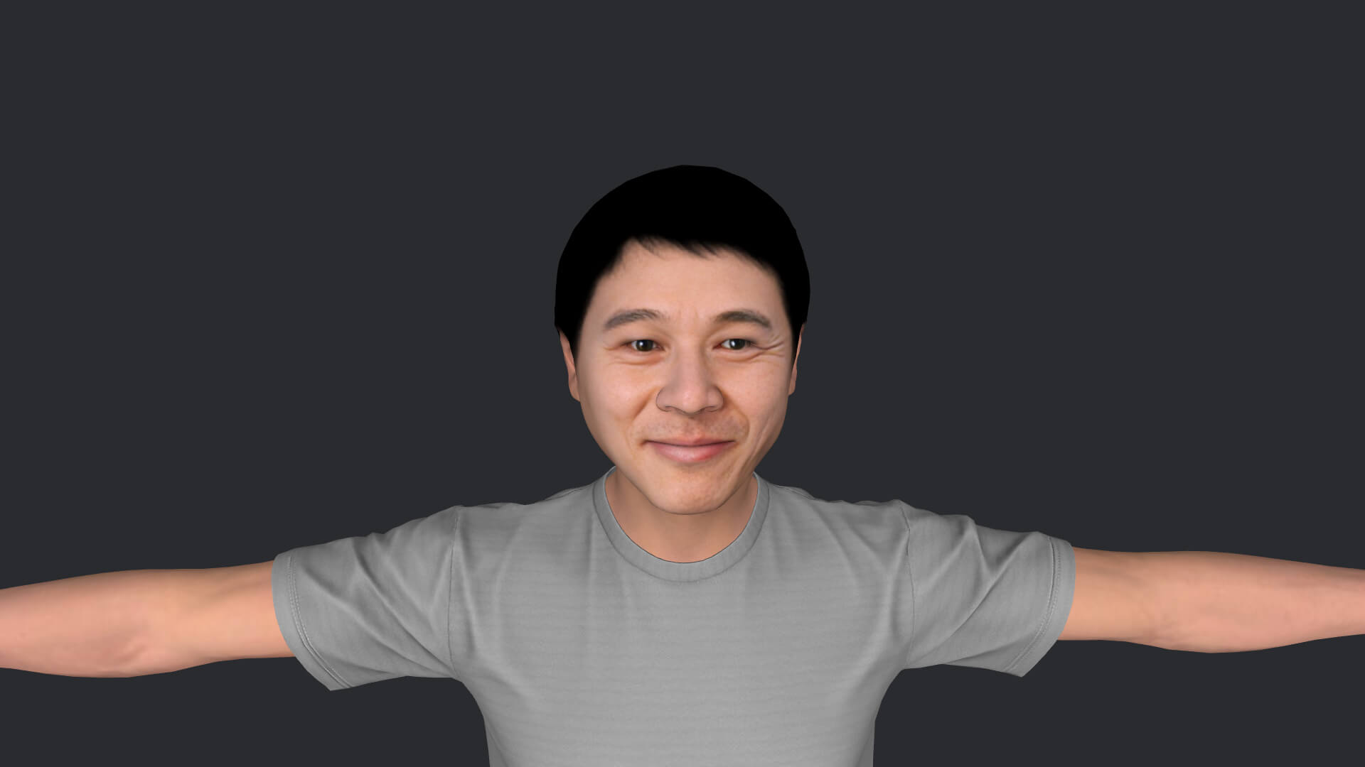 Jet Li Realistic Full Body Fully Rigged Character - 3D Model by meta ...