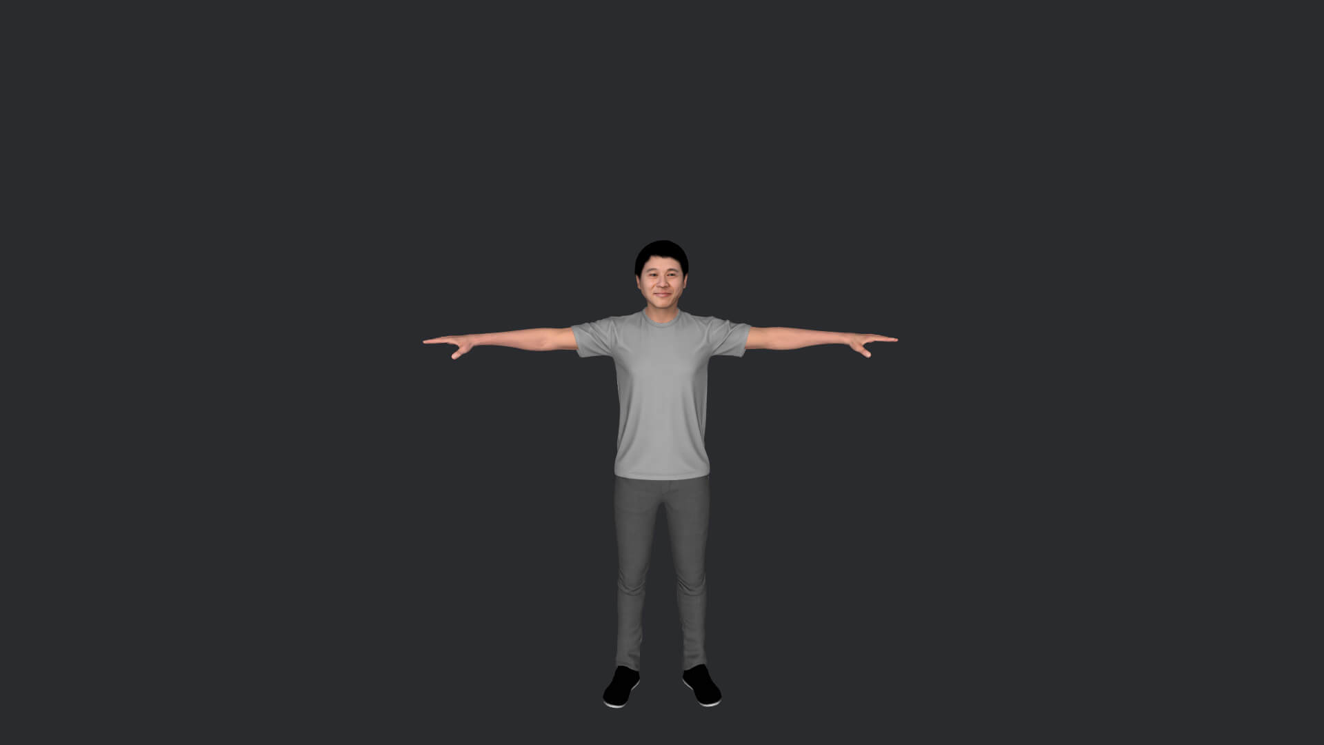 Jet Li Realistic Full Body Fully Rigged Character - 3D Model by meta ...