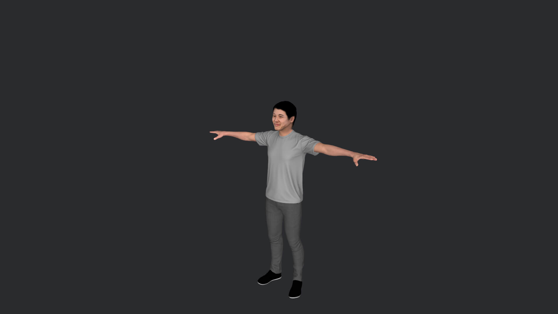 Jet Li Realistic Full Body Fully Rigged Character - 3D Model by meta ...