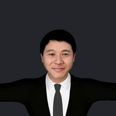 Jet Li Realistic Full Body Fully Rigged Character - 3D Model by meta ...