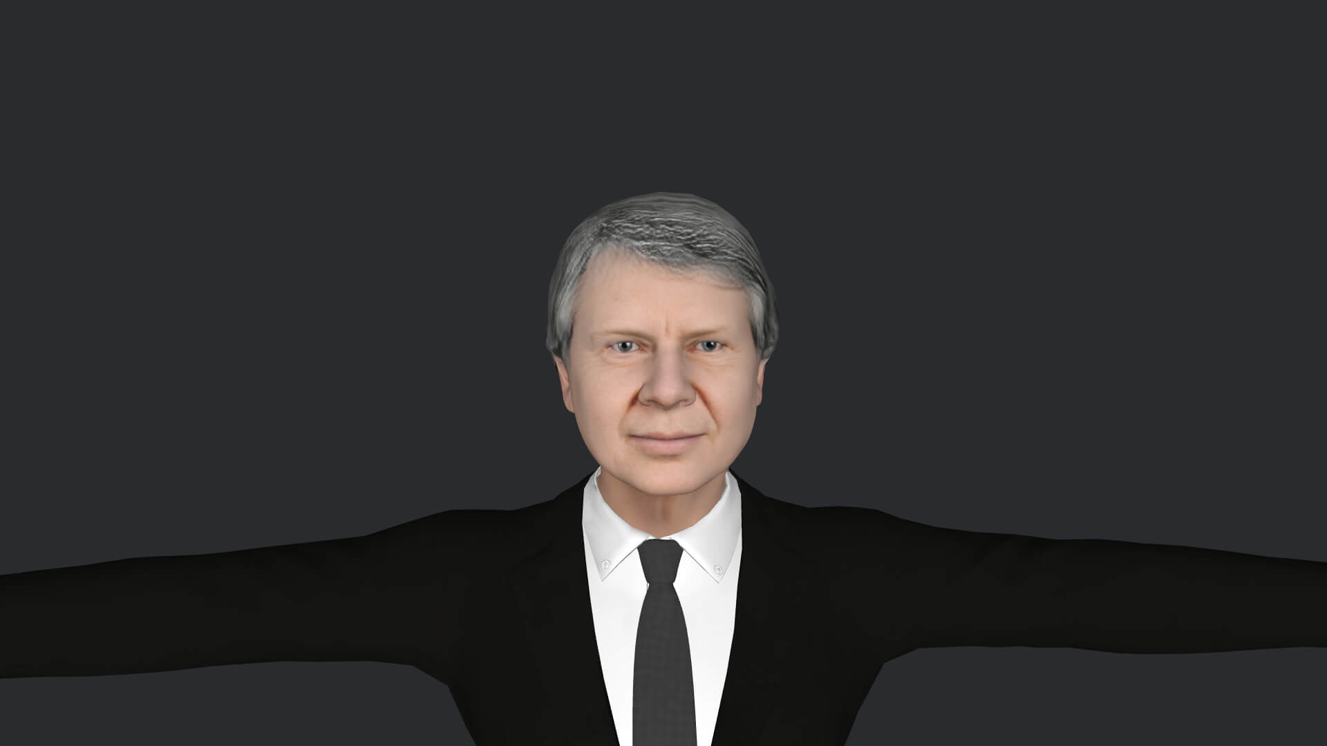 Jimmy Carter Realistic Full Body Fully Rigged Character - 3D Model by ...