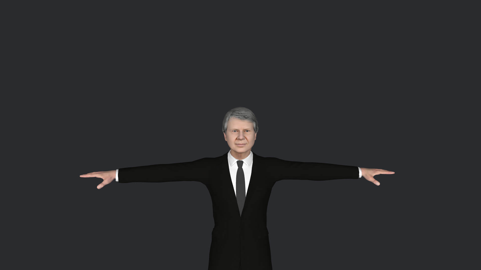 Jimmy Carter Realistic Full Body Fully Rigged Character - 3D Model by ...
