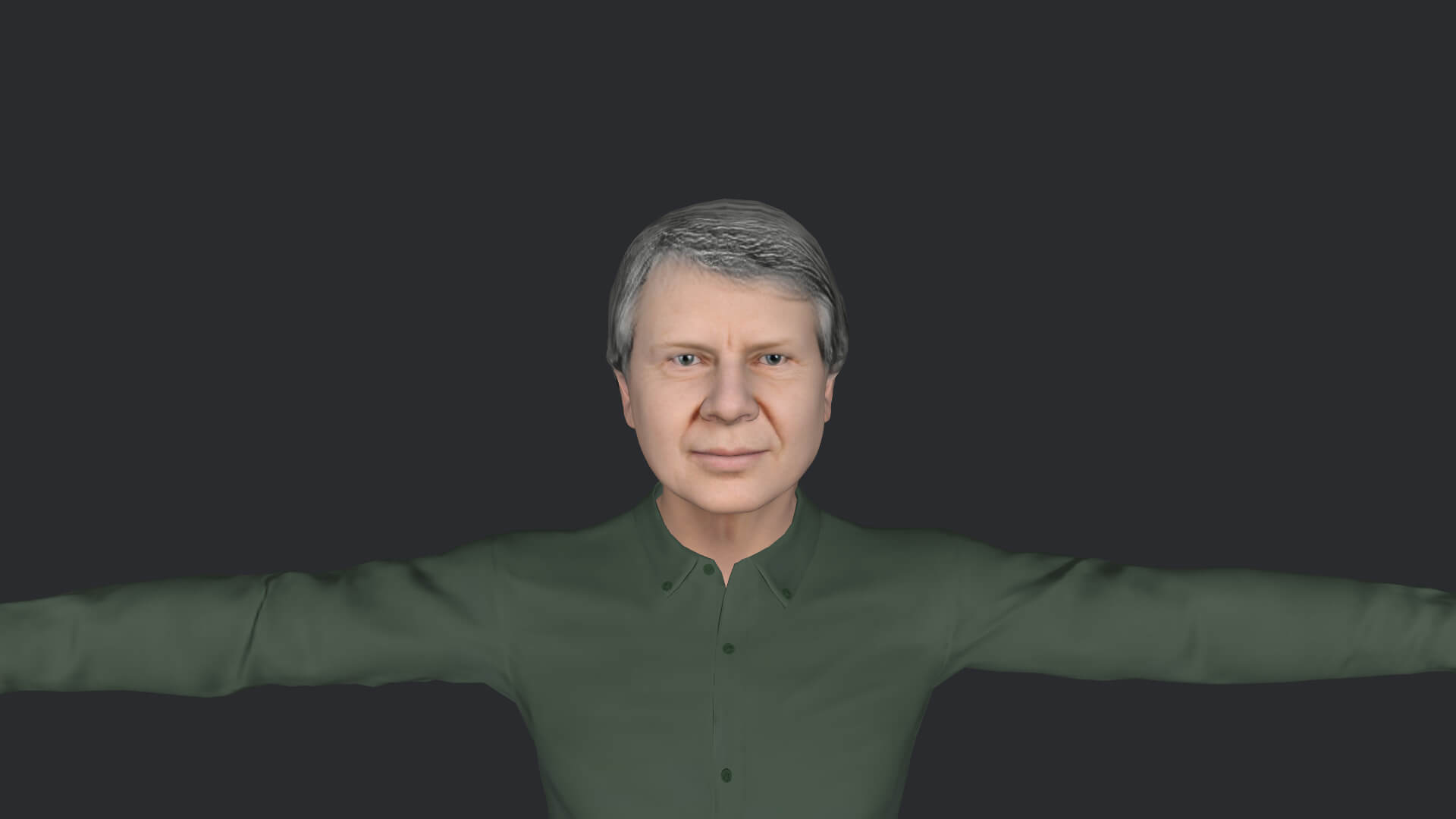 Jimmy Carter Realistic Full Body Fully Rigged Character - 3D Model by ...