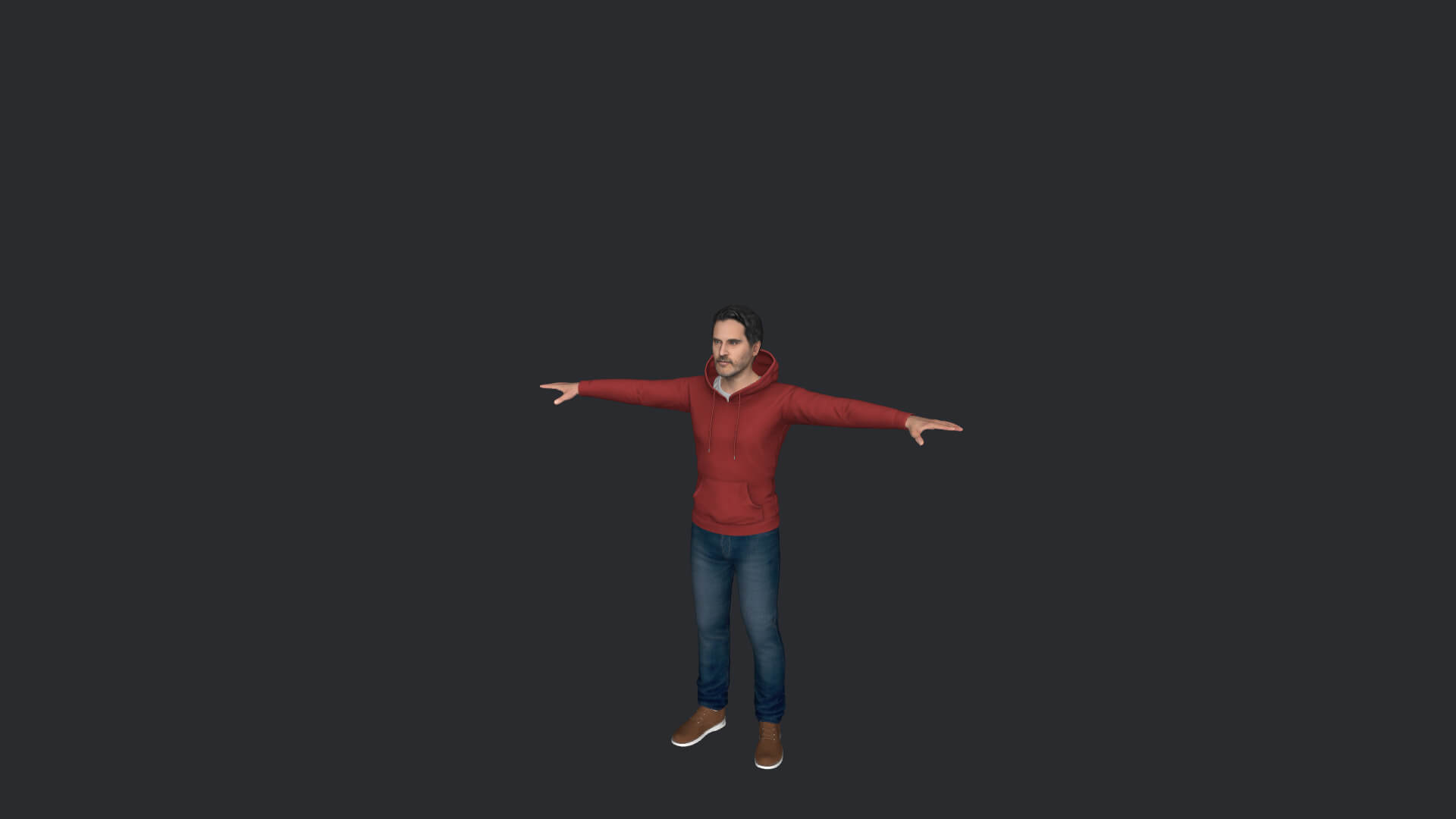 Joaquin Phoenix Realistic Full Body Fully Rigged Character - 3D Model ...