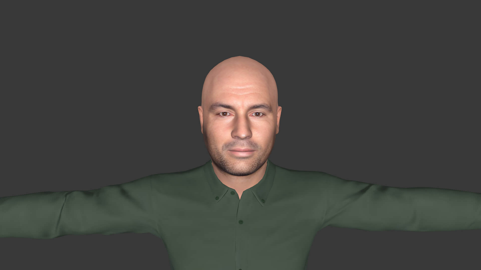 Joe Rogan Realistic Full Body Fully Rigged Character - 3D Model by meta ...