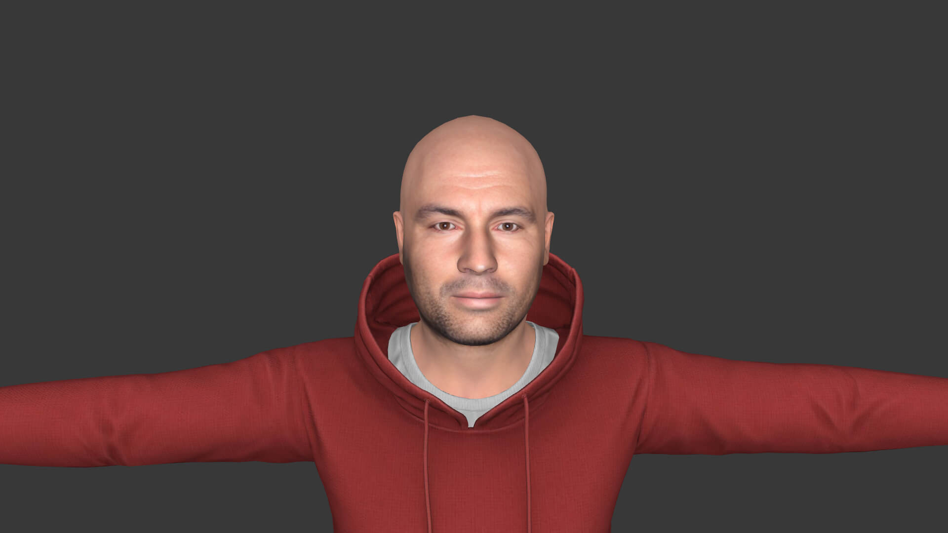 Joe Rogan Realistic Full Body Fully Rigged Character - 3D Model by meta ...