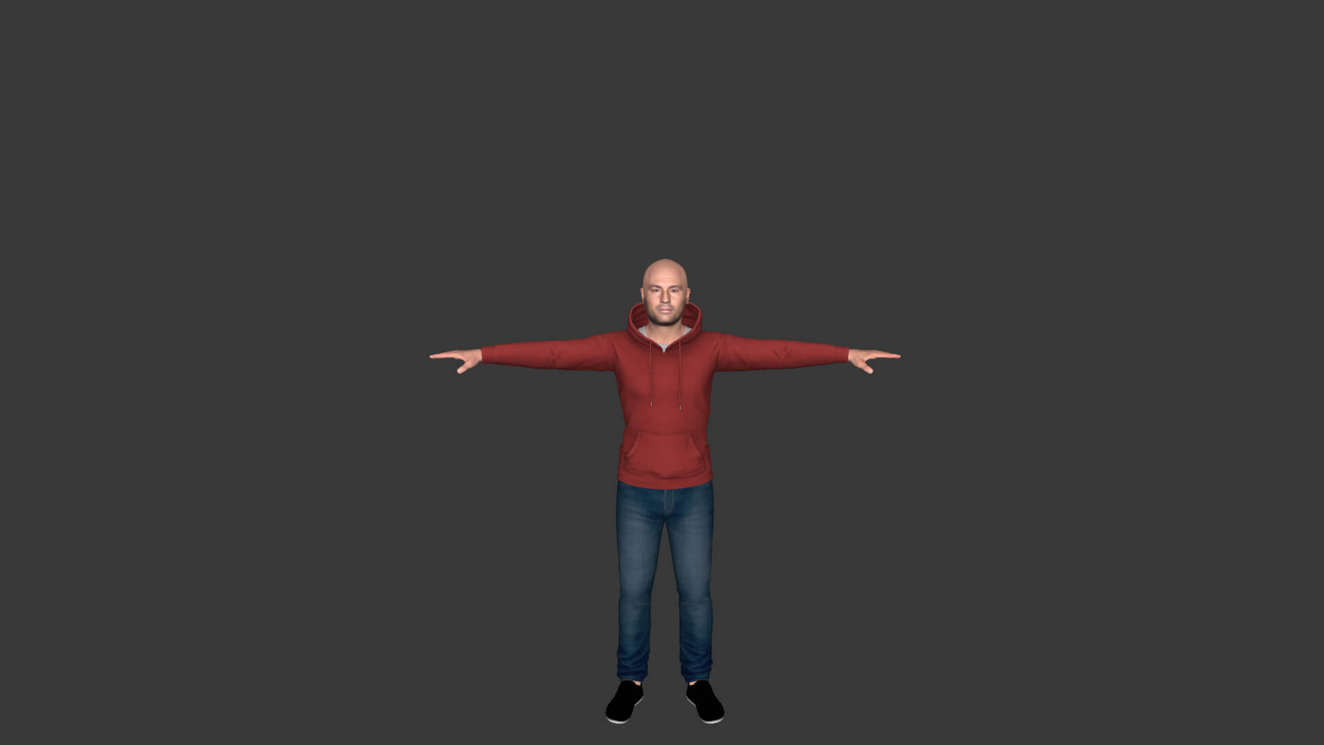 Joe Rogan Realistic Full Body Fully Rigged Character - 3D Model by meta ...