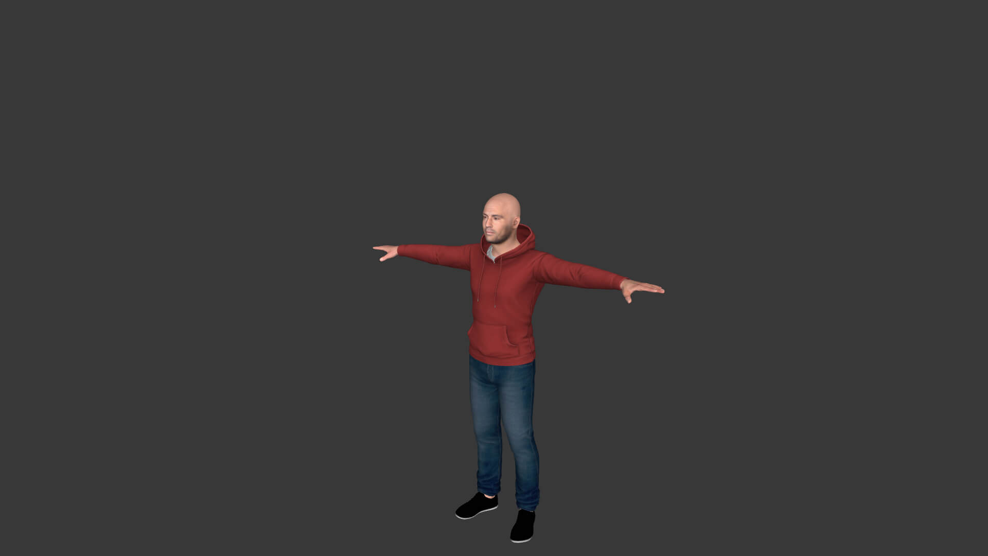 Joe Rogan Realistic Full Body Fully Rigged Character - 3D Model by meta ...