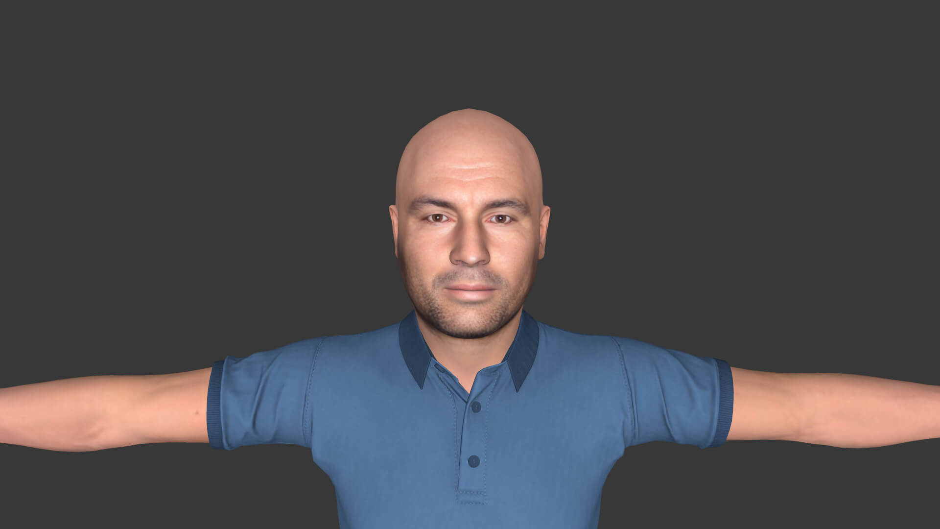 Joe Rogan Realistic Full Body Fully Rigged Character - 3D Model by meta ...