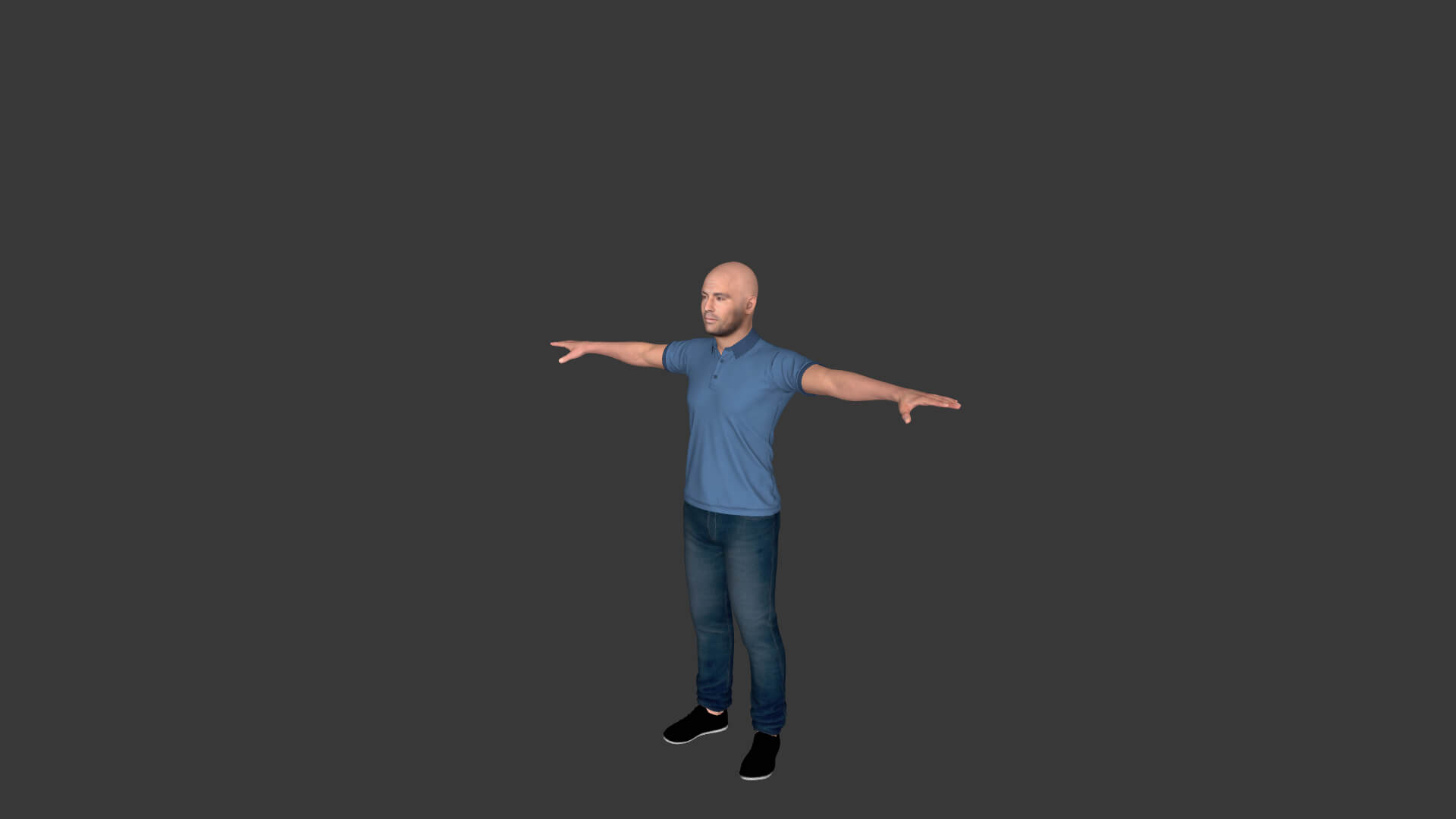 Joe Rogan Realistic Full Body Fully Rigged Character - 3D Model by meta ...