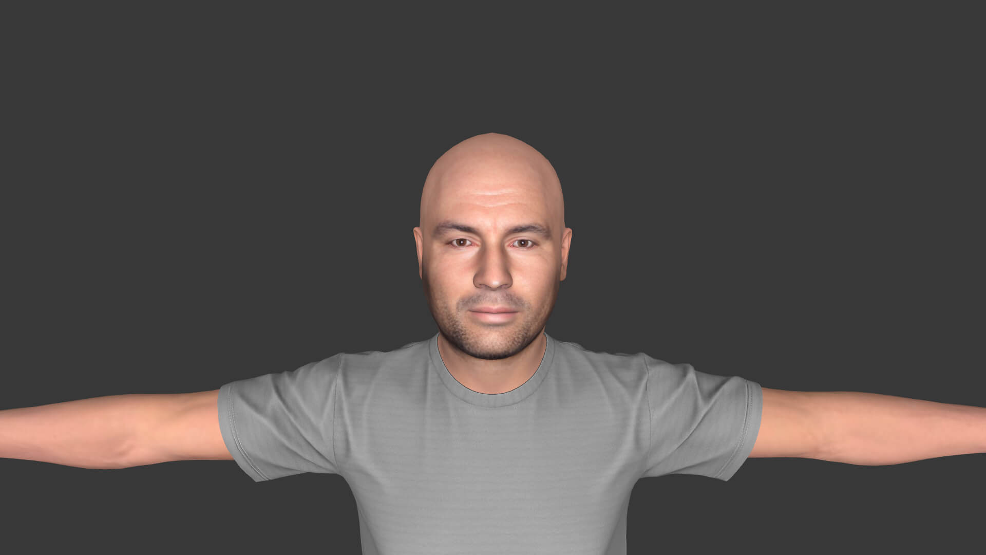 Joe Rogan Realistic Full Body Fully Rigged Character - 3D Model by meta ...