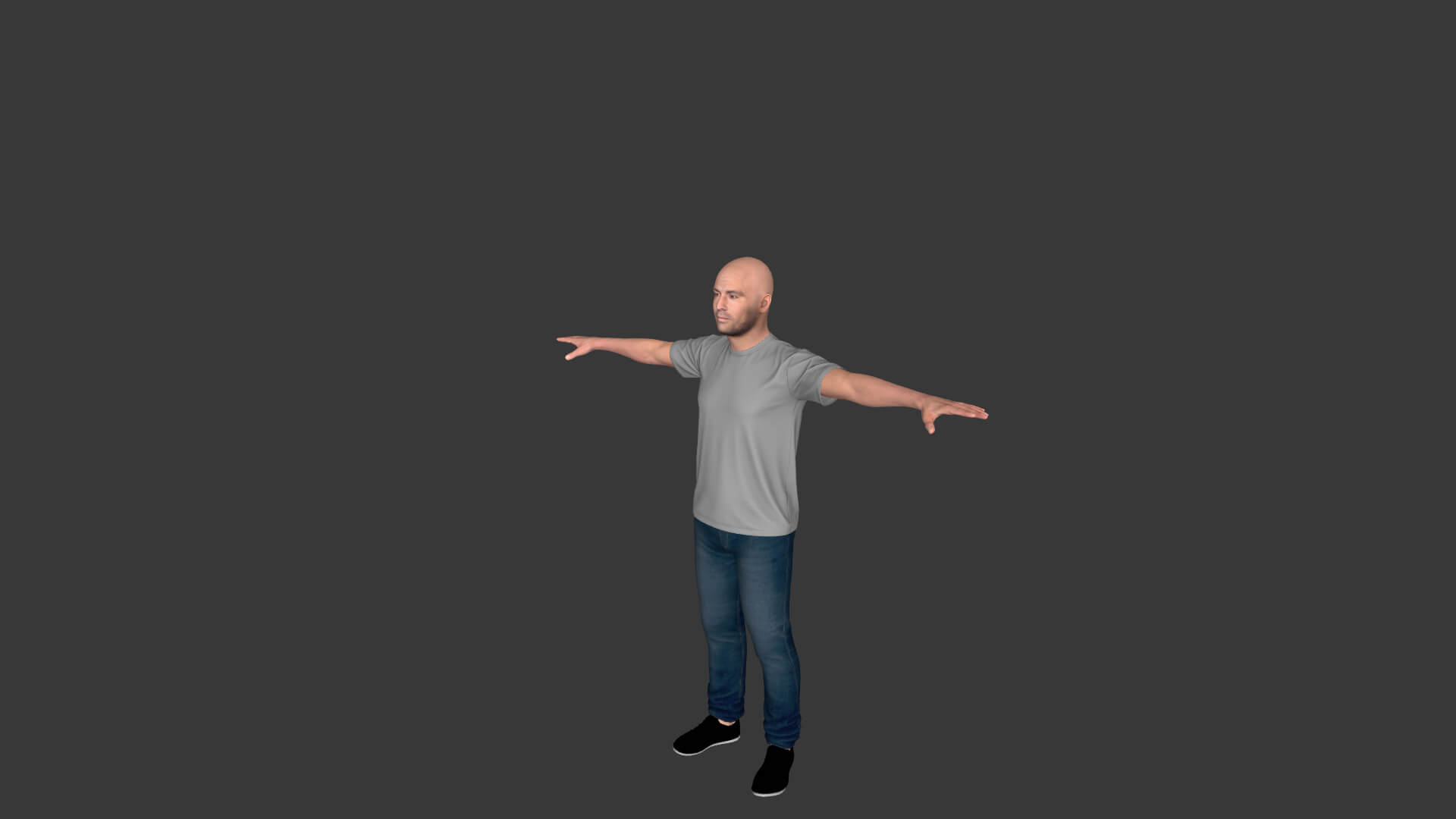 Joe Rogan Realistic Full Body Fully Rigged Character - 3D Model by meta ...