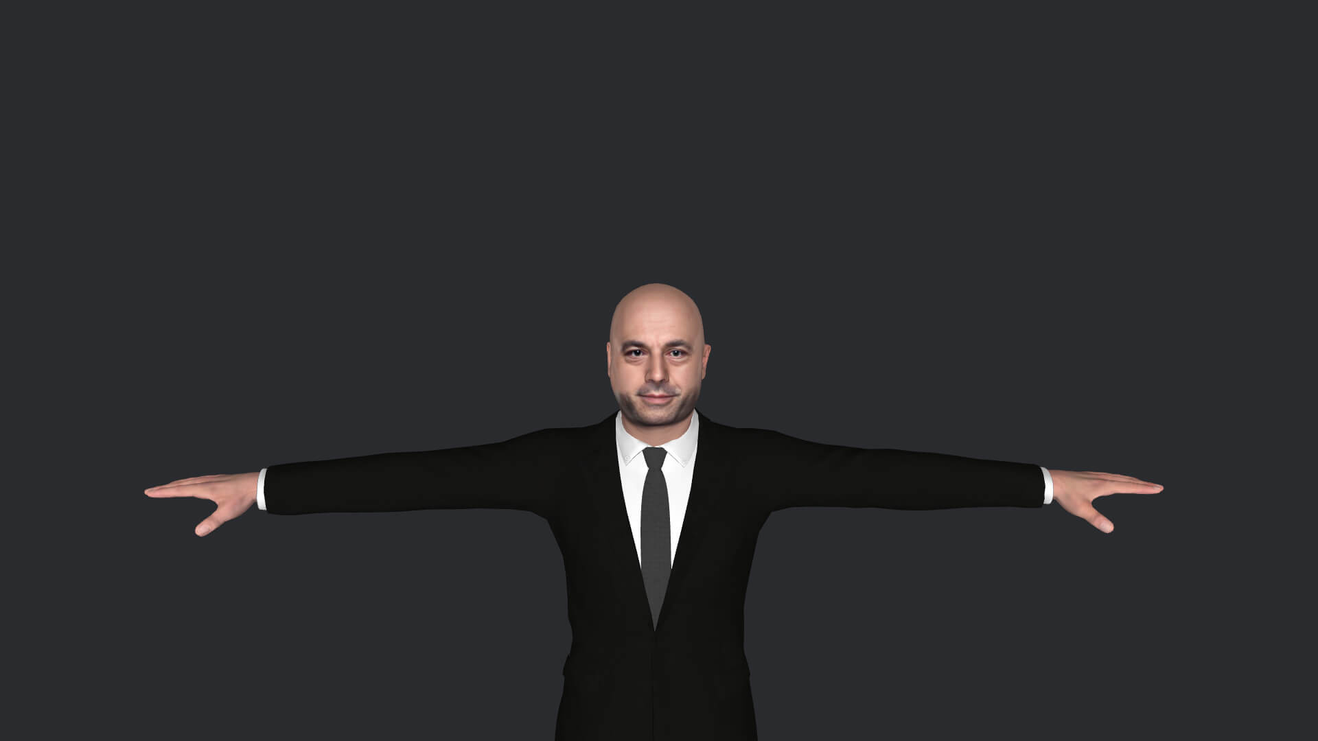 Joe Rogan Realistic Full Body Fully Rigged Character - 3D Model by meta ...