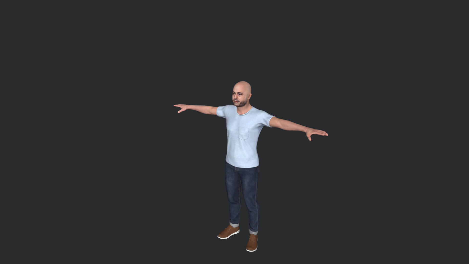 Joe Rogan Realistic Full Body Fully Rigged Character - 3D Model by meta ...