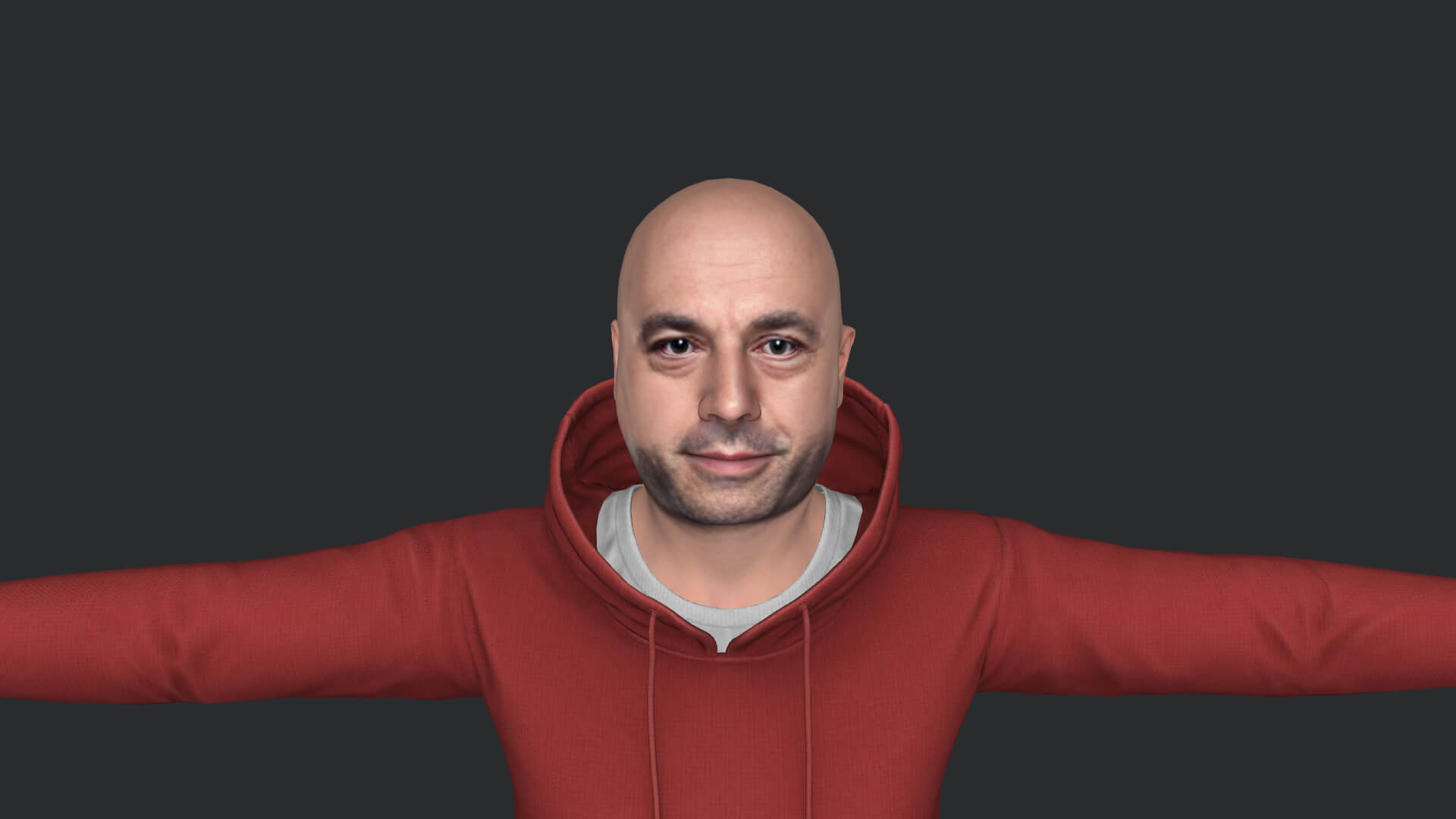 Joe Rogan Realistic Full Body Fully Rigged Character - 3D Model by meta ...