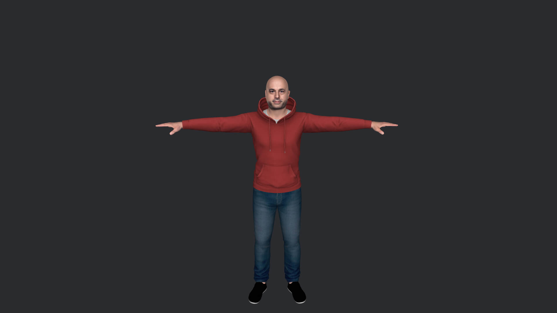 Joe Rogan Realistic Full Body Fully Rigged Character - 3D Model by meta ...