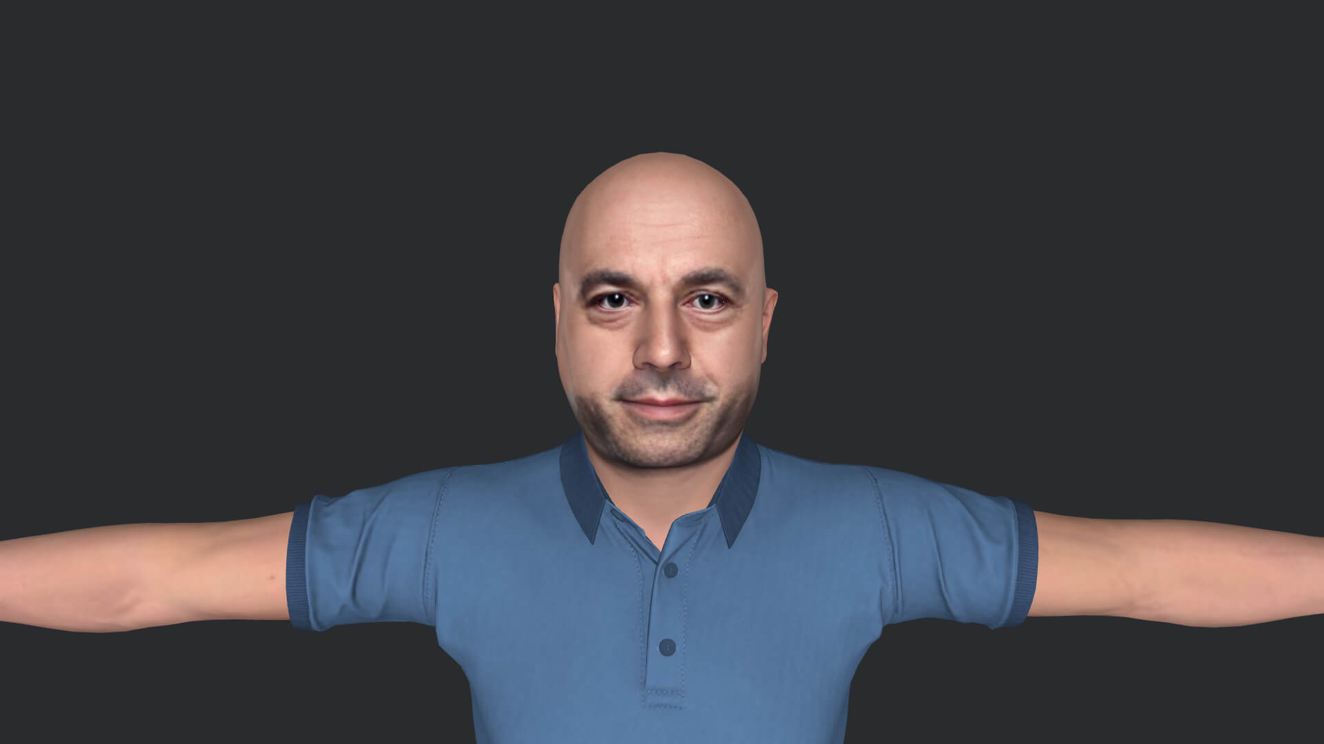 Joe Rogan Realistic Full Body Fully Rigged Character - 3D Model by meta ...