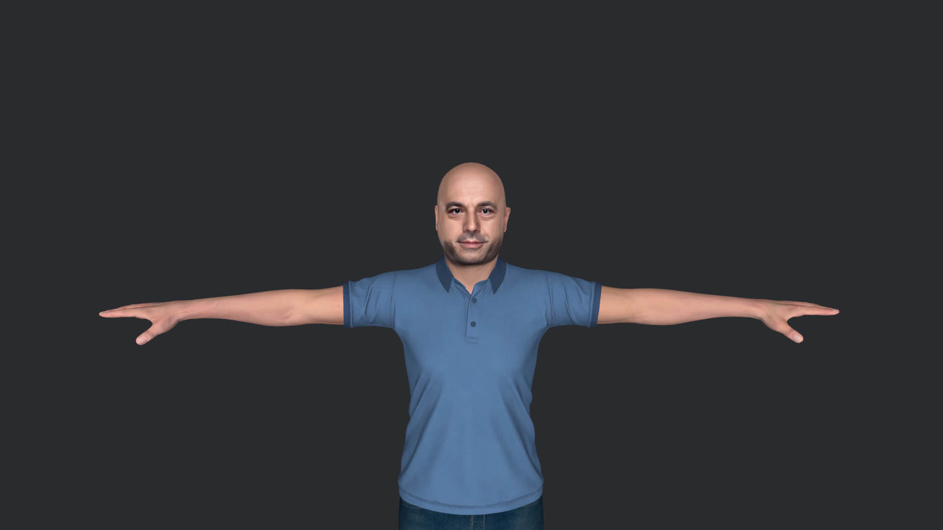 Joe Rogan Realistic Full Body Fully Rigged Character - 3D Model by meta ...