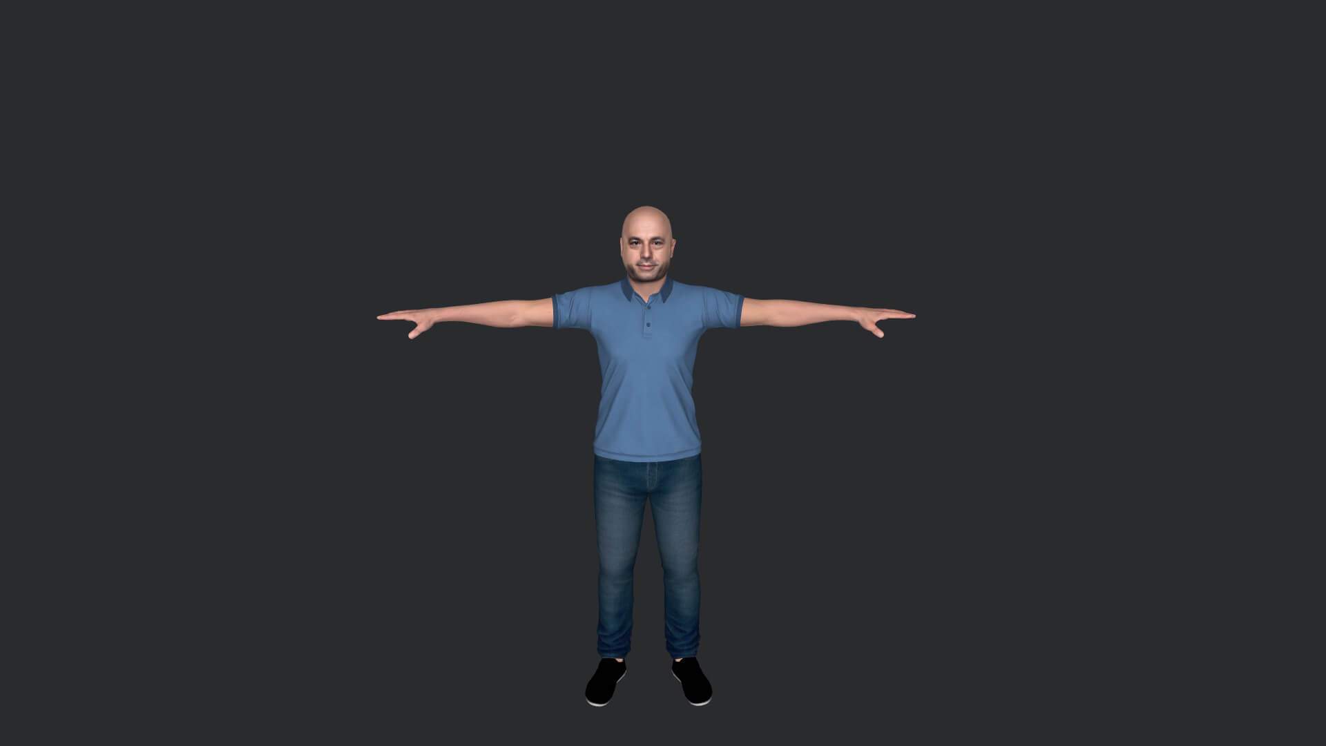 Joe Rogan Realistic Full Body Fully Rigged Character - 3D Model by meta ...