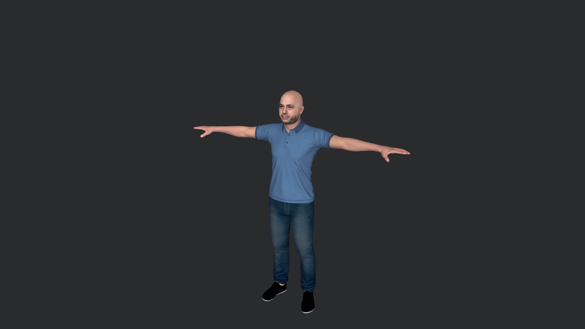 Joe Rogan Realistic Full Body Fully Rigged Character - 3D Model by meta ...