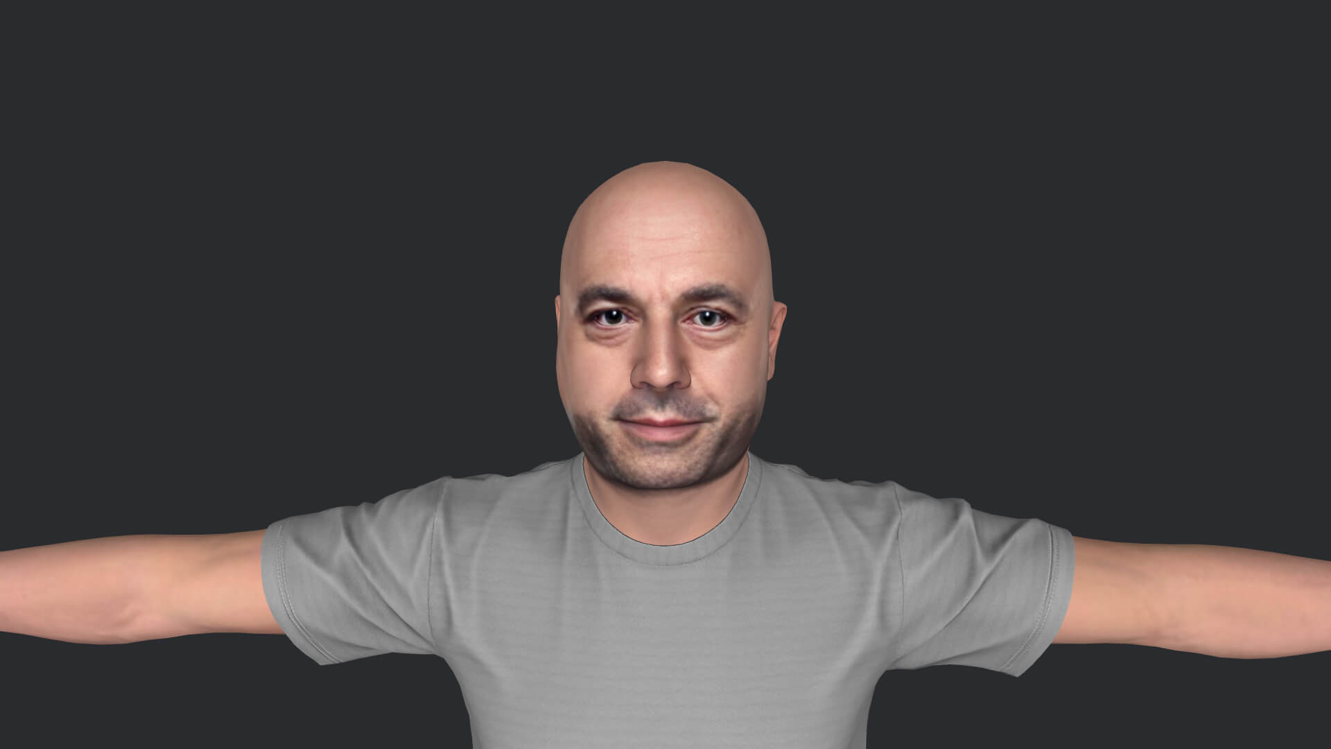 Joe Rogan Realistic Full Body Fully Rigged Character - 3D Model by meta ...
