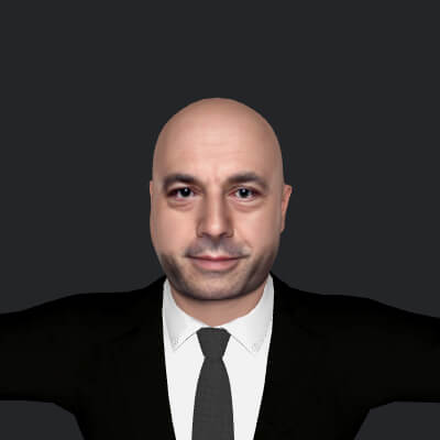 Joe Rogan Realistic Full Body Fully Rigged Character - 3D Model by meta ...