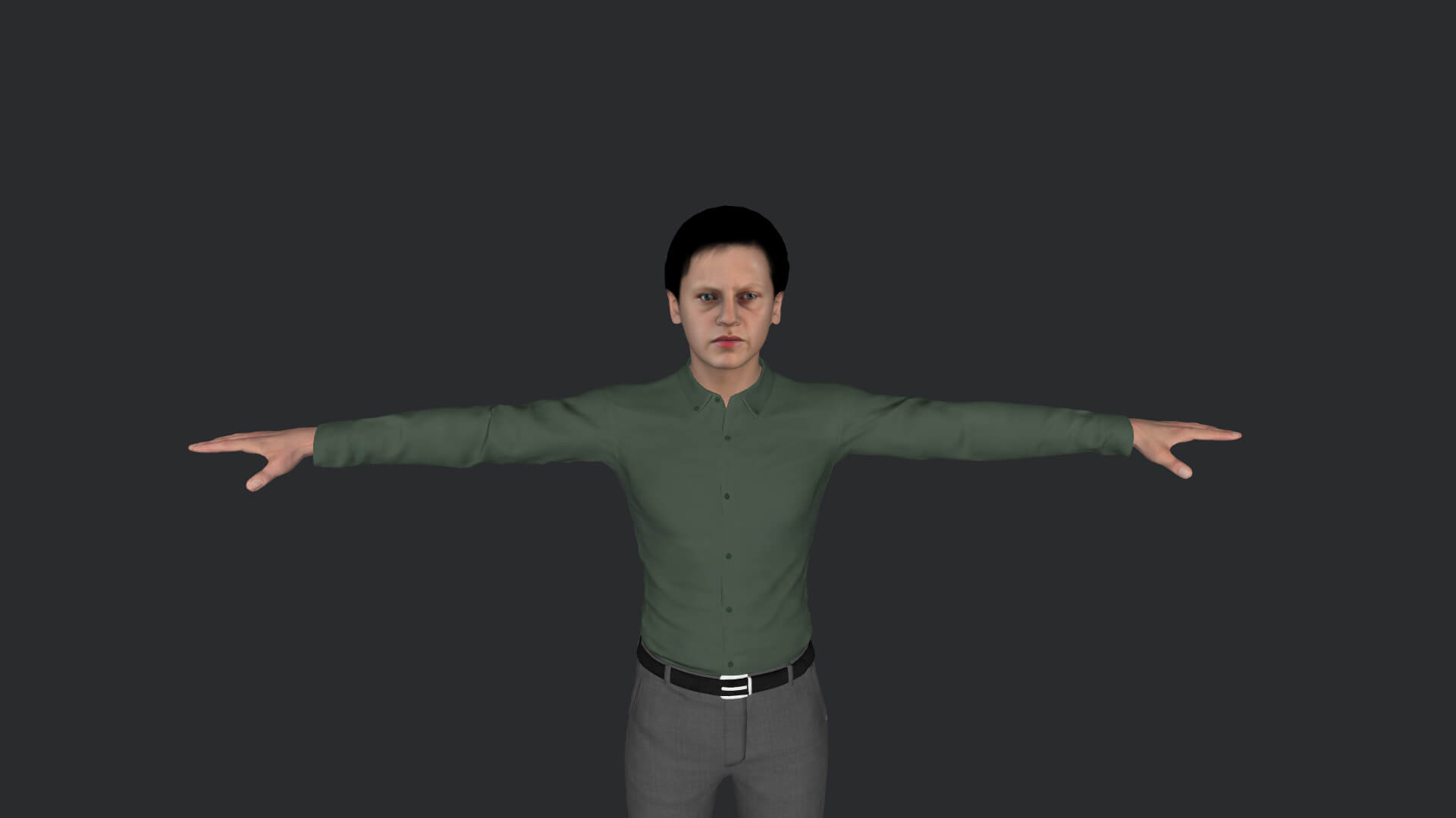 John Connor Realistic Full Body Fully Rigged Character - 3D Model by ...