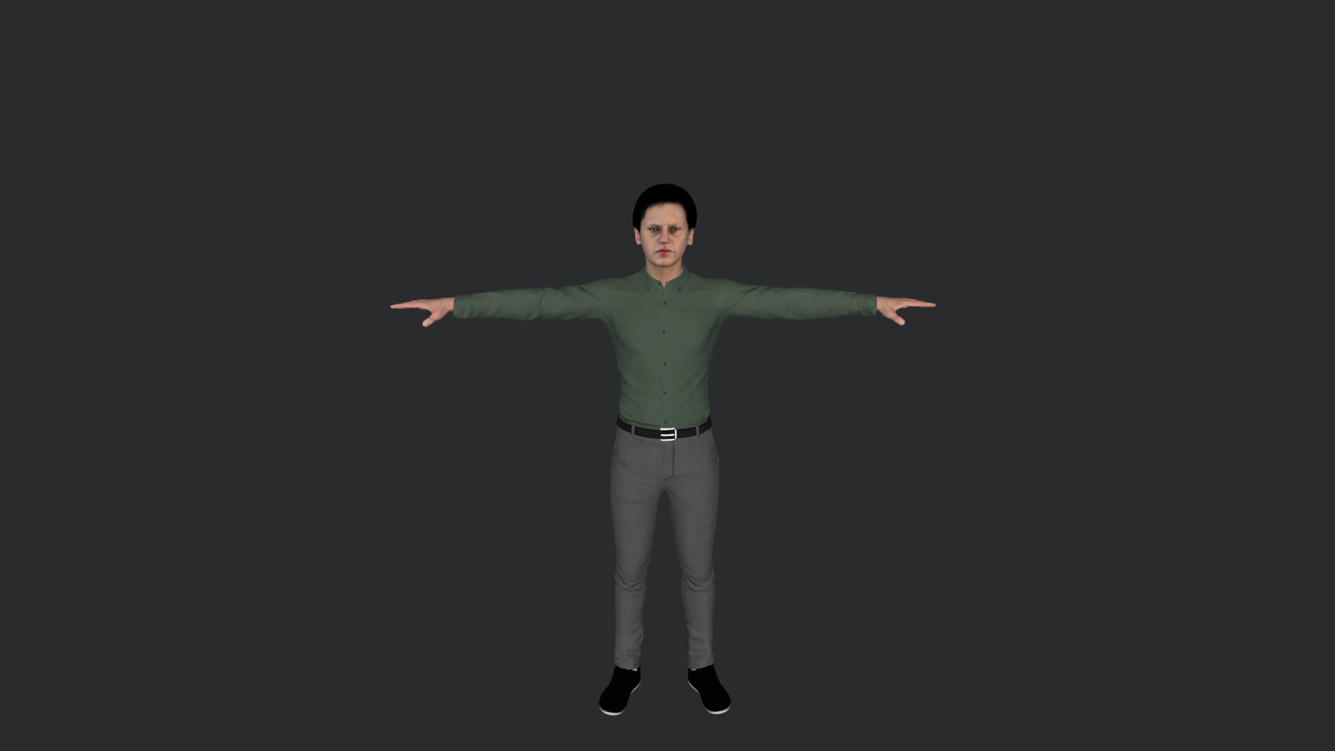 John Connor Realistic Full Body Fully Rigged Character - 3D Model by ...