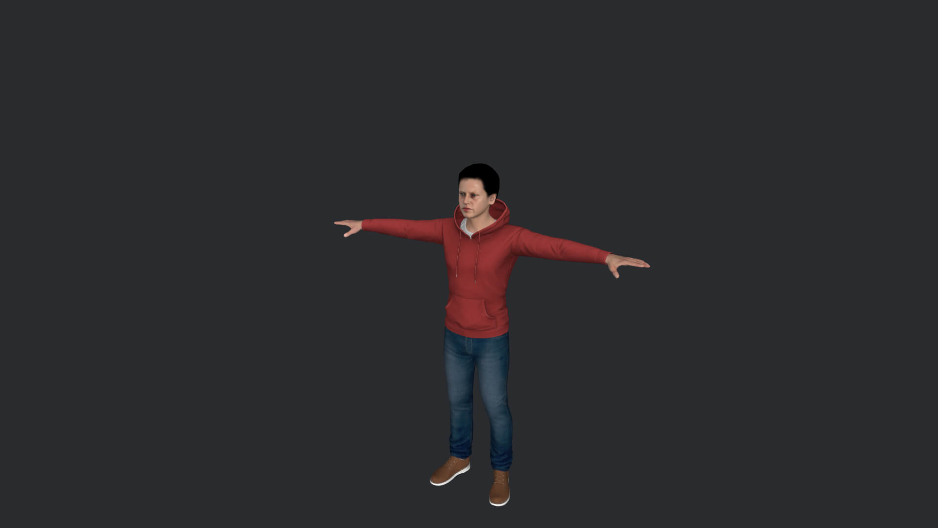 John Connor Realistic Full Body Fully Rigged Character - 3D Model by ...