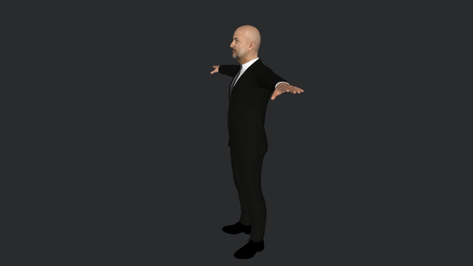 John Locke From Lost Realistic Fully Rigged Character - 3D Model by ...