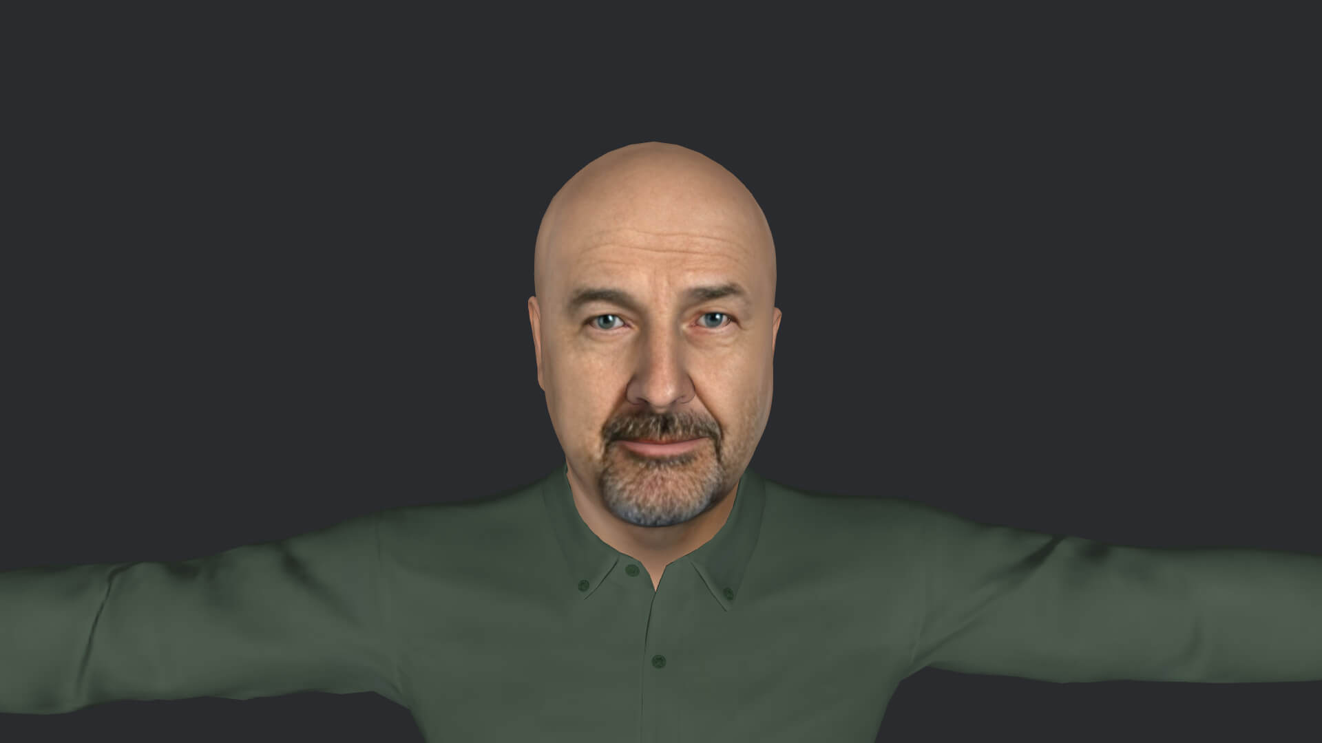John Locke From Lost Realistic Fully Rigged Character - 3D Model by ...