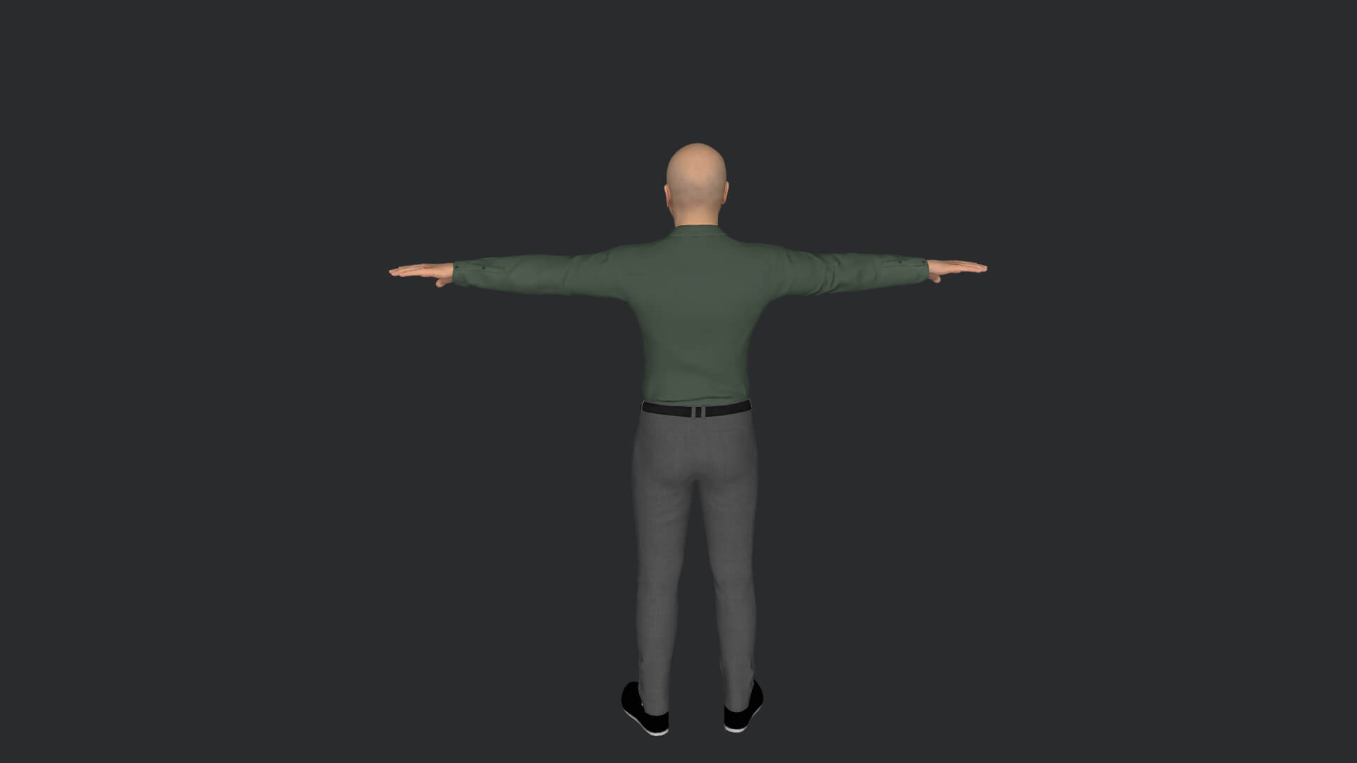 John Locke From Lost Realistic Fully Rigged Character - 3D Model by ...