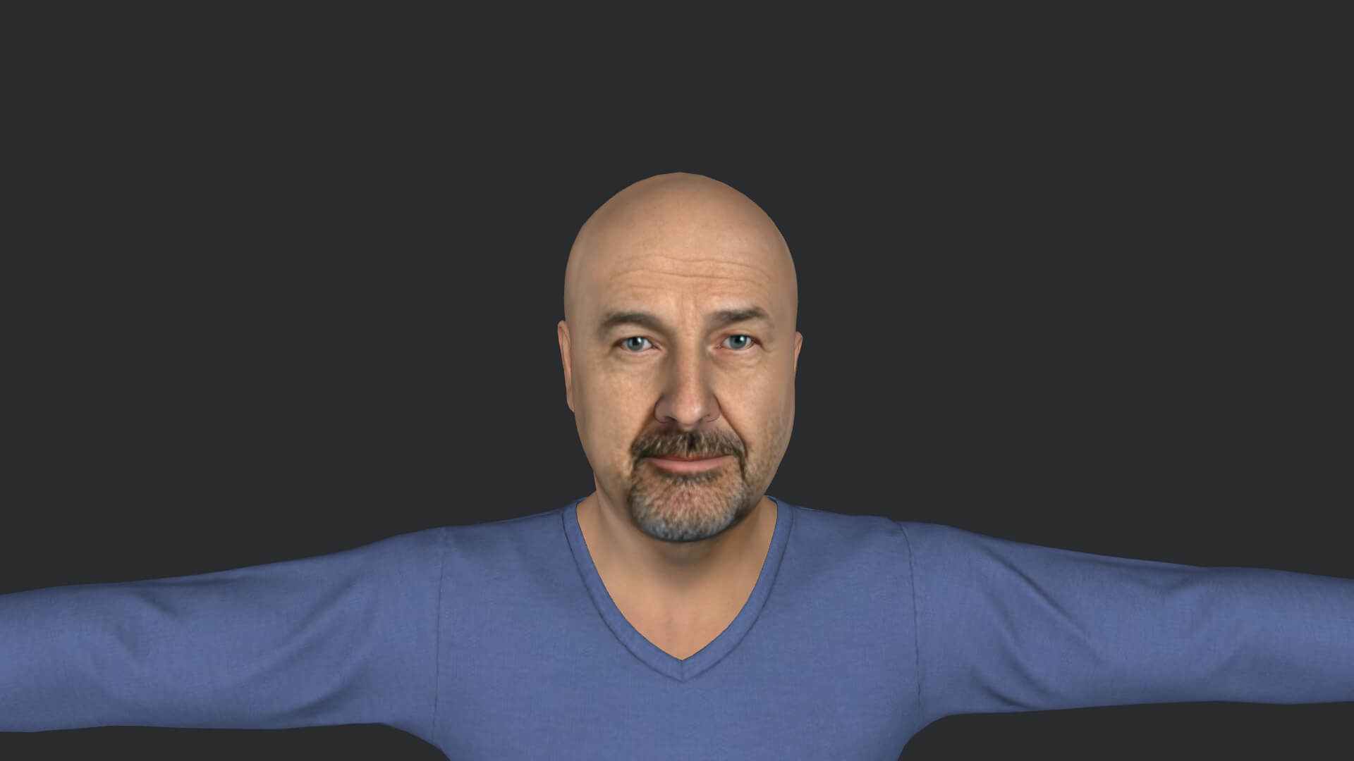 John Locke From Lost Realistic Fully Rigged Character - 3D Model by ...